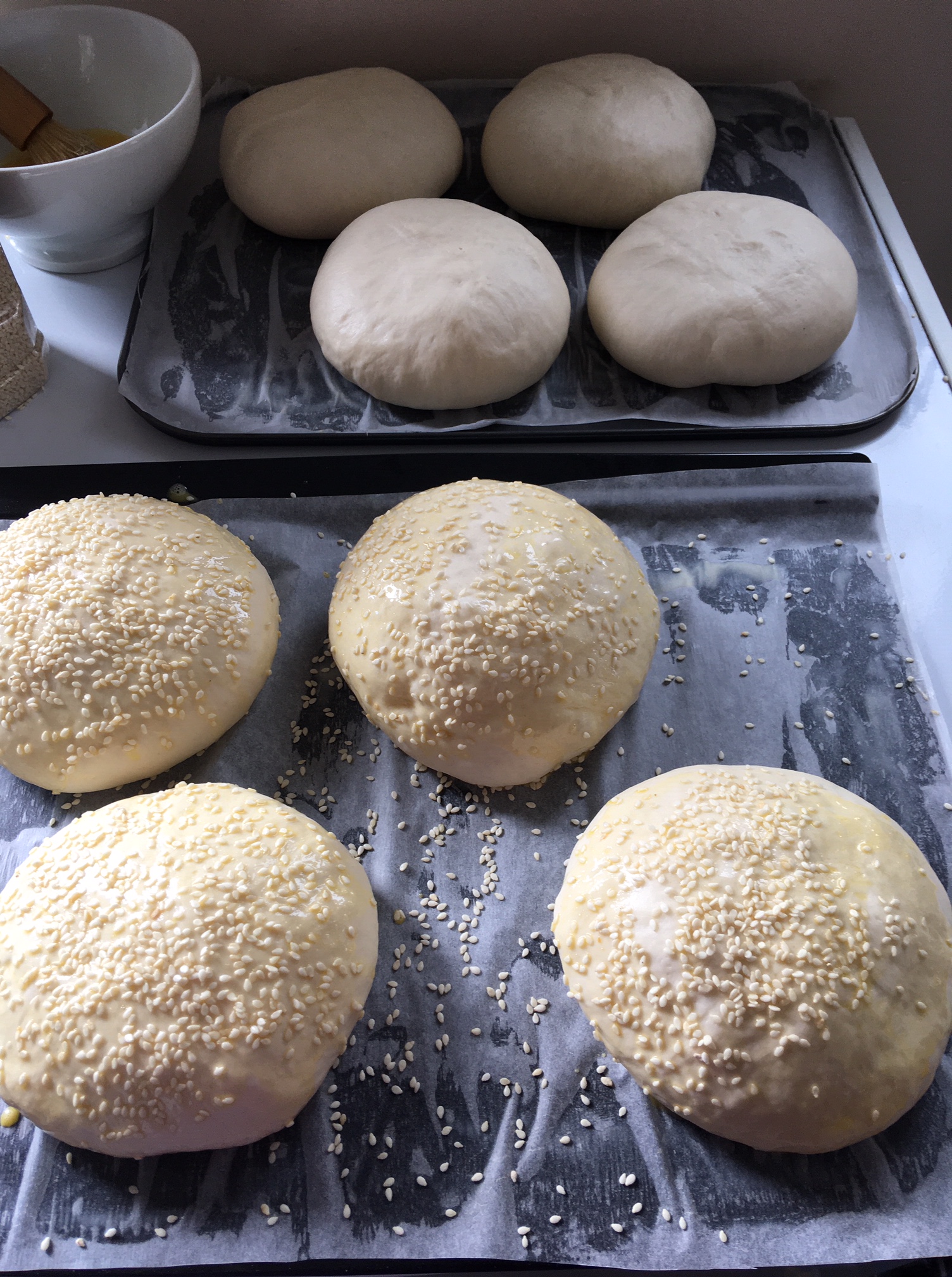 Making Burger buns from scratch | The Deli Truck